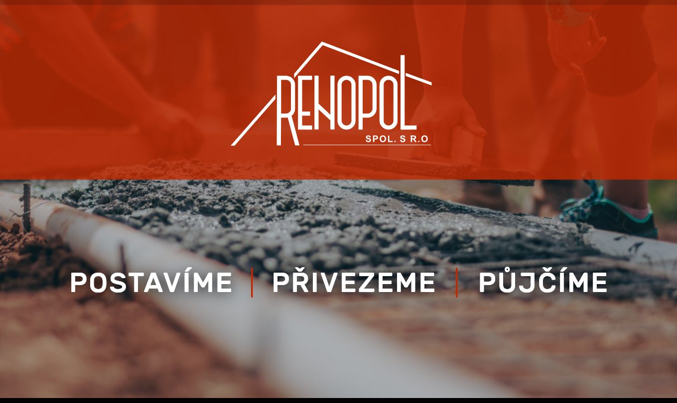 Renopol - stavební firma a betonárna - Renopol.cz